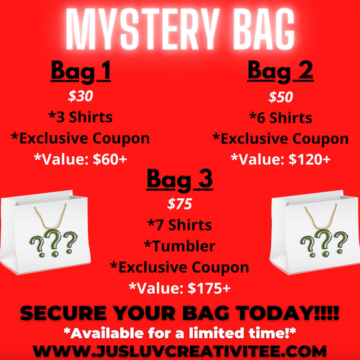 Special Deals – Jus Luv Creativitee